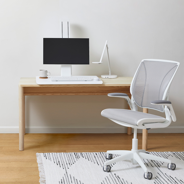 Quickstand Eco | Humanscale Adjustable Sit-Stand Desk | Ergolab