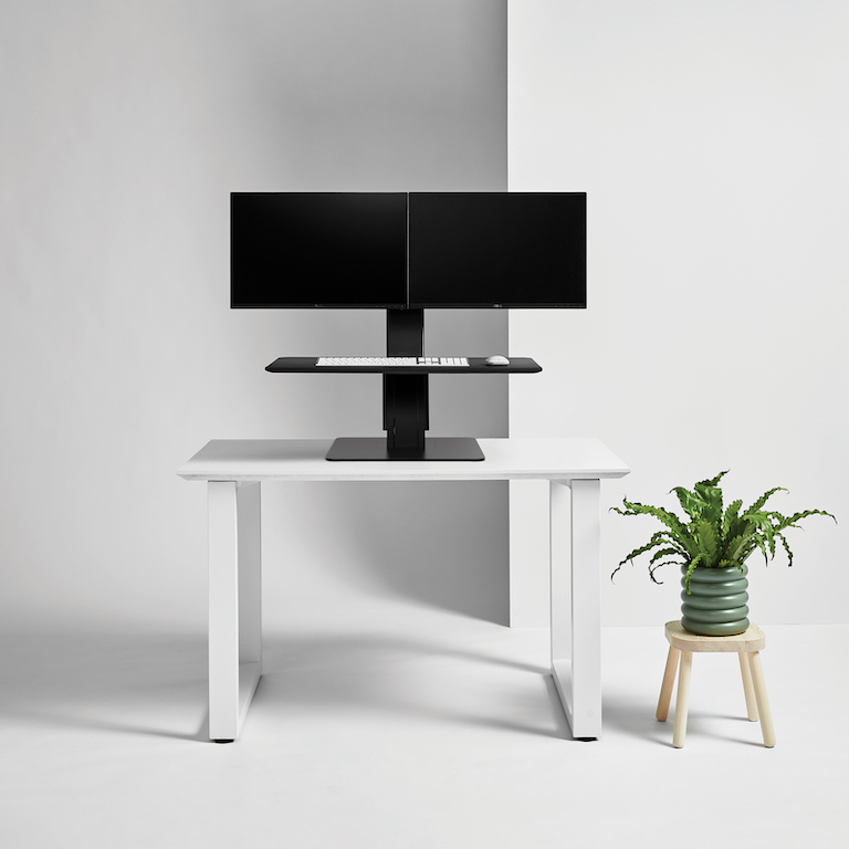 Quickstand Eco | Humanscale Adjustable Sit-Stand Desk | Ergolab